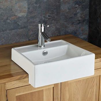 Semi-recessed Basin | Bespoke Craft Pty Ltd